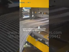 aluminum louvered radiator fin making machine, fin stamping press