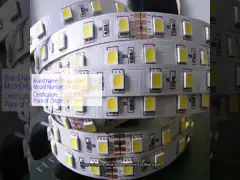 Productos de iluminación multifunción de alta luminosidad de 5050 RGBW de placa de PCB flexible de FPC 5000*12*4.0mm DC24V luz de banda LED