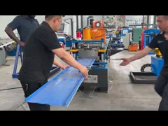 China Color Steel Double Self Lock Steel Metal Profile Roof Sheet Roll Forming Machine for sale