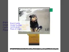 300 Nits TFT LCD Modules 3.5 Inch LCD Display 320x480 Resolution With MCU Interface