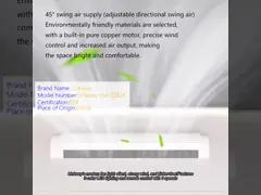 Manufacturer Three Color Strong Wind Anti Flicker No Blades Living Room Bedroom Dining Room Remote Control Silent Fan Light