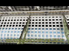 China High Spped Road Project Fiberglass Geogrid 120-120 Kn/M Reinforcement For High Way Road Express Road Construction Subgrade for sale