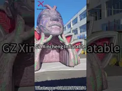 Cina Modello gonfiabile pubblicitario per festa musicale sul palco del dio della montagna gonfiabile gigante in vendita