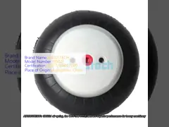 W01-358-0112 1/4NPT by Firestone Single Convoluted Air Spring for Heavy Machinery