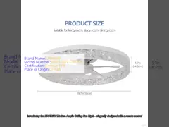 Factory wholesale  source factory  Modern Acrylic Ceiling Fan Light Remote Control Dimmable LED Chandelier 6 Speed Quiet Motor Flush Mount for Living Room Bedroom