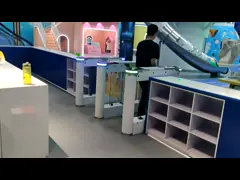 China Swing Brake Security RFID Access Control Automatic Turnstile Swing Speed Gate Barrier Turnstile for sale
