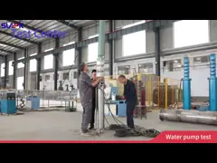 Test bench water pump test