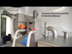 Wastewater Treatment Oil Water Separator Machine For Resturant