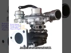 CT16 TURBOCHARGER 17201-0L030 FOR TOYOTA 2.5L HILUX HIACE 88KW