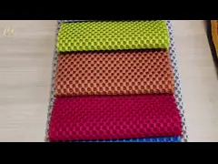 China 1.60m Width 300g/㎡ Breathable Mesh Sofa Fabric - 100% Polyester Upholstery Textile JHWY128 for sale