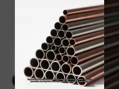 China Factory Produces Copper Pipes for Refrigeration C30600 90/10 70/30