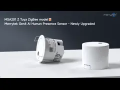 China Merrytek 4th Generation Tuya Zigbee Wireless Detector Wireless Presence Detector for sale