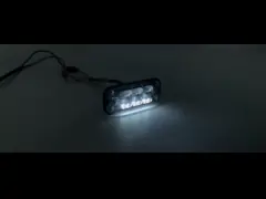 WT-D10909 Customized LED Yellow Strobe Light 12W Emergency Strobe Lights For Trucks
