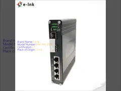 Industrial 4-port 10/100/1000Base-T + 2-port 1000BASE-X Ethernet Switch