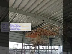 China 72"x42" Backboard Size Customized Professional Ceiling Mounted Basketball Hoop System for sale