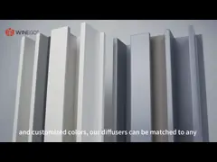 Clear and Enveloping Audio Experience Wood Variable Acoustic Diffuser Panels