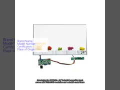 30 PIN Industrial Touch Displays 1920*1080 Resolution LVDS Touch Panel 24 Inch
