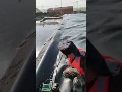 China High Power Hot Wedge Welders Machine Geomembrane Sealing HDPE PP 0.8-3mm CX500S for sale