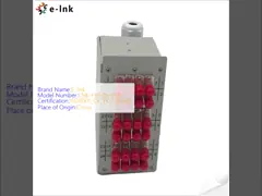 12ST Duplex Din-rail Mount Fiber Patch Panel