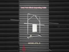 Dual Pole Blinds Inspecting Hoist