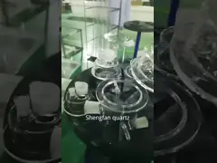 Quartz glass reactor