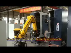 China High Flexibility Polishing Tools Four Stations Polishing Machine For Household Metal Parts for sale