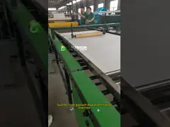 Macchine per la laminazione di piastrelle da soffitto in gesso in PVC