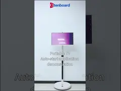 Qtenboard 4 64 Touch Screen TV Portatile da Pavimento Smart TV Schermo Mini Formato Android Wireless per la Casa