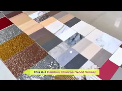 Bamboo Charcoal Wood Veneer