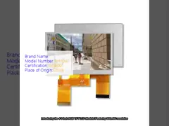 800x480 Resolution TFT LCD Modules 4.3 Inch LCD Display Module Anti Glare