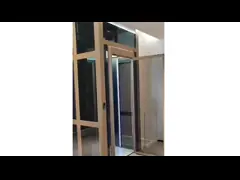 China Single Swing Door Residential Traction Elevator / VVVF Control Home Elevator for sale