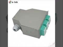 12LC Quad Din-rail Mount Fiber Patch Panel