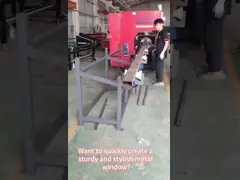 China Mingzhou NY120 Square Tube Cutting Machine with 280mm Capacity and CNC Control System for sale