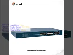 8G + 16SFP Management Gigabit Fiber Switch