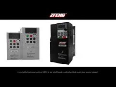 Onduleur de fréquence vectoriel de contrôle V/C haute performance ZFENG - Solution d'entraînement de moteur industriel avec couple de précision et efficacité énergétique