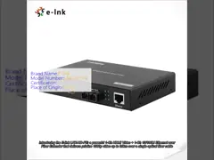 1-Ch HDMI Video + 1-Ch 10/100M Ethernet over Fiber Extender