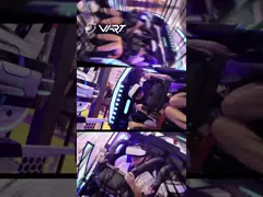 China Two Seats 360 Degree VR Chair Machine Rotation Virtual Reality Gaming Simulator for sale