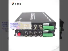 4Ch 5MP HD-AHD/HD-CVI/HD-TVI/CVBS 4-in-1 Video Fiber Converter