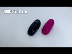 China CE FCC IONIC Hair Brush Negative Ion 1W Blue LED Hair Brush for sale