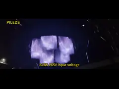 China 360° Viewing Angle LED Matrix Panels with Conventional 2 Meters Height and IC RGB Color Temperature for sale