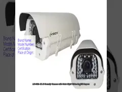 LN-182 4K AI Security Camera with Color Night Vision, IP67 Outdoor