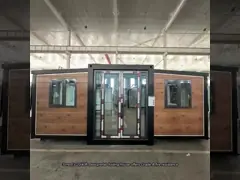 20ft/40ft Steel Prefab Folding House with Grade A Fire Resistance