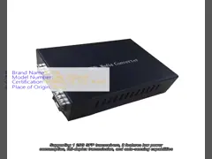 Gigabit SFP to SFP Media Converter