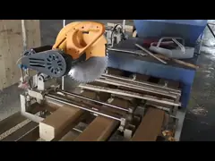 China Compressed Wood Sawdust Hot Extruder Automatic Wooden Pallet Block Making Production Line Machine for sale