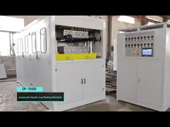 China PS PET PP PVC Plastic Cup Making Machine 15-30 Times/Min Fully Automatic for sale