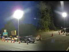 China 400W LED Inflatable Light Tower Soft Light for Work Areas Easy Setup for sale