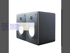 Professional High Quality for Home or Office 120W Active Studio Monitor Audio Stereo Monitor Sound Equipment Speakers