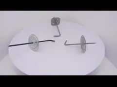 Power Plant Boiler Insulation Cotton Welding Nail Carbon Steel Hook Nail Self-Locking Pressure Plate