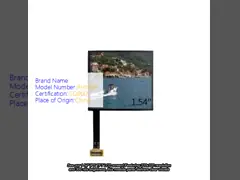 China 1.54 Inch Small TFT Screens 320x320 Resolution TFT SPI Display 300nits for sale