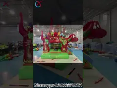 China Manufacturer Dinosaur Bounce House Kids Indoor Bounce House Mini Bouncy Castle for sale